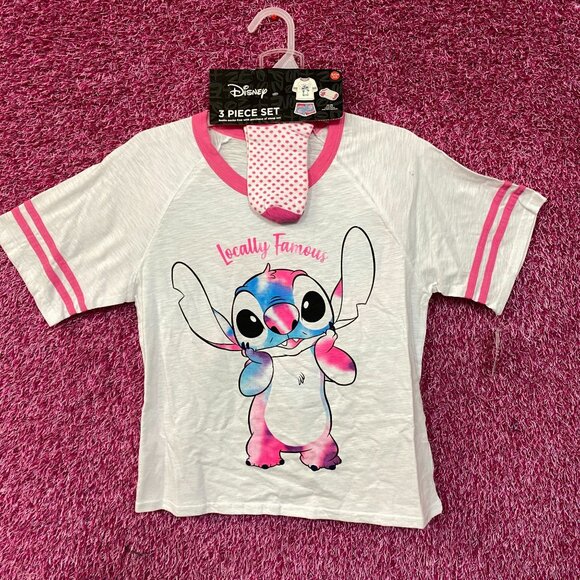 Disney | Intimates & Sleepwear | Disney Lilo Stitch Movie Stitch 3piece ...